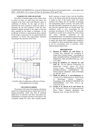 Grasp and Manipulation of Five Fingered Hand Robot in Unstructured Environments | PDF | Robotics ...