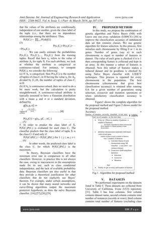 Leave one out cross validated Hybrid Model of Genetic Algorithm and Naïve Bayes for ...