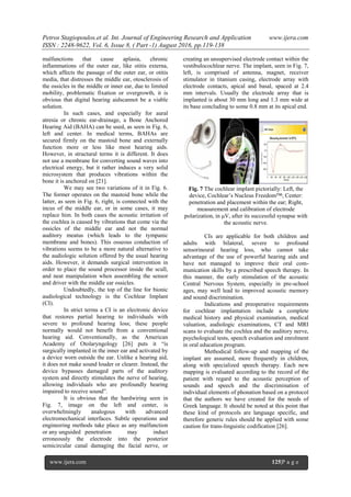 From Hearing Aids, Prostheses and Cochlear Implants to "Bionic" Feedback Phonation | PDF ...