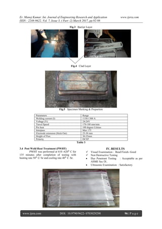 Duplex 2209 Weld Overlay by ESSC Process | PDF | Chemistry | Science