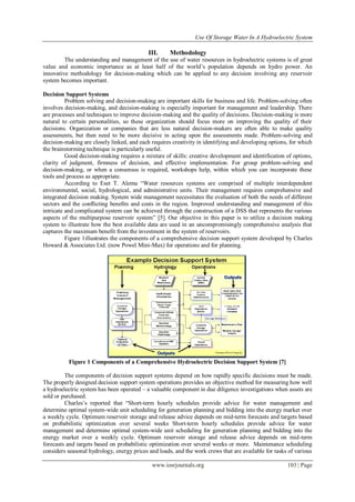 Use of Storage Water in a Hydroelectric System | PDF | Power and Energy Industry | Industries