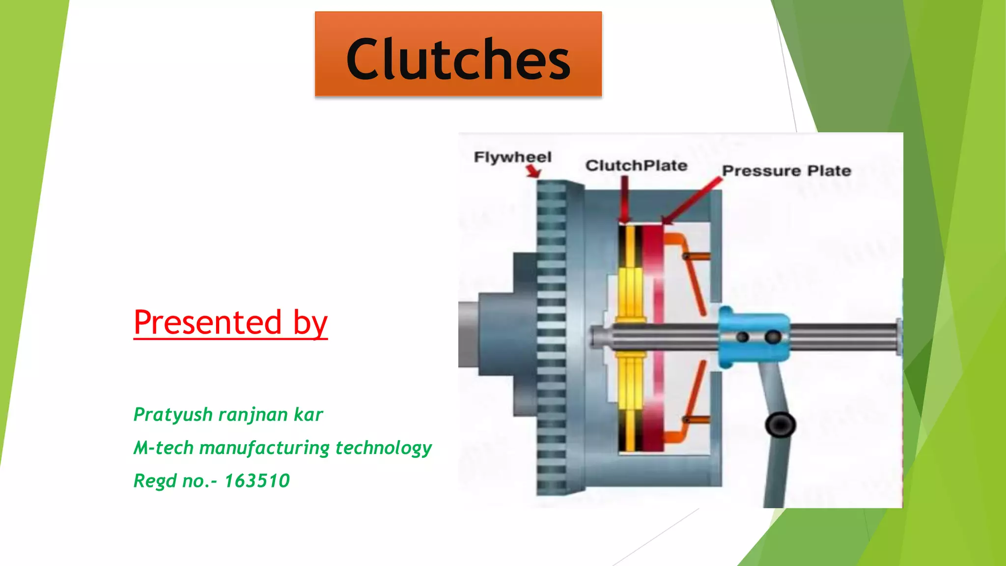 presentation on clutches | PPTX