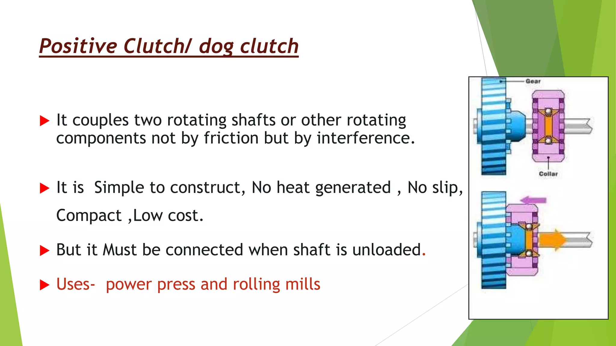 presentation on clutches | PPTX