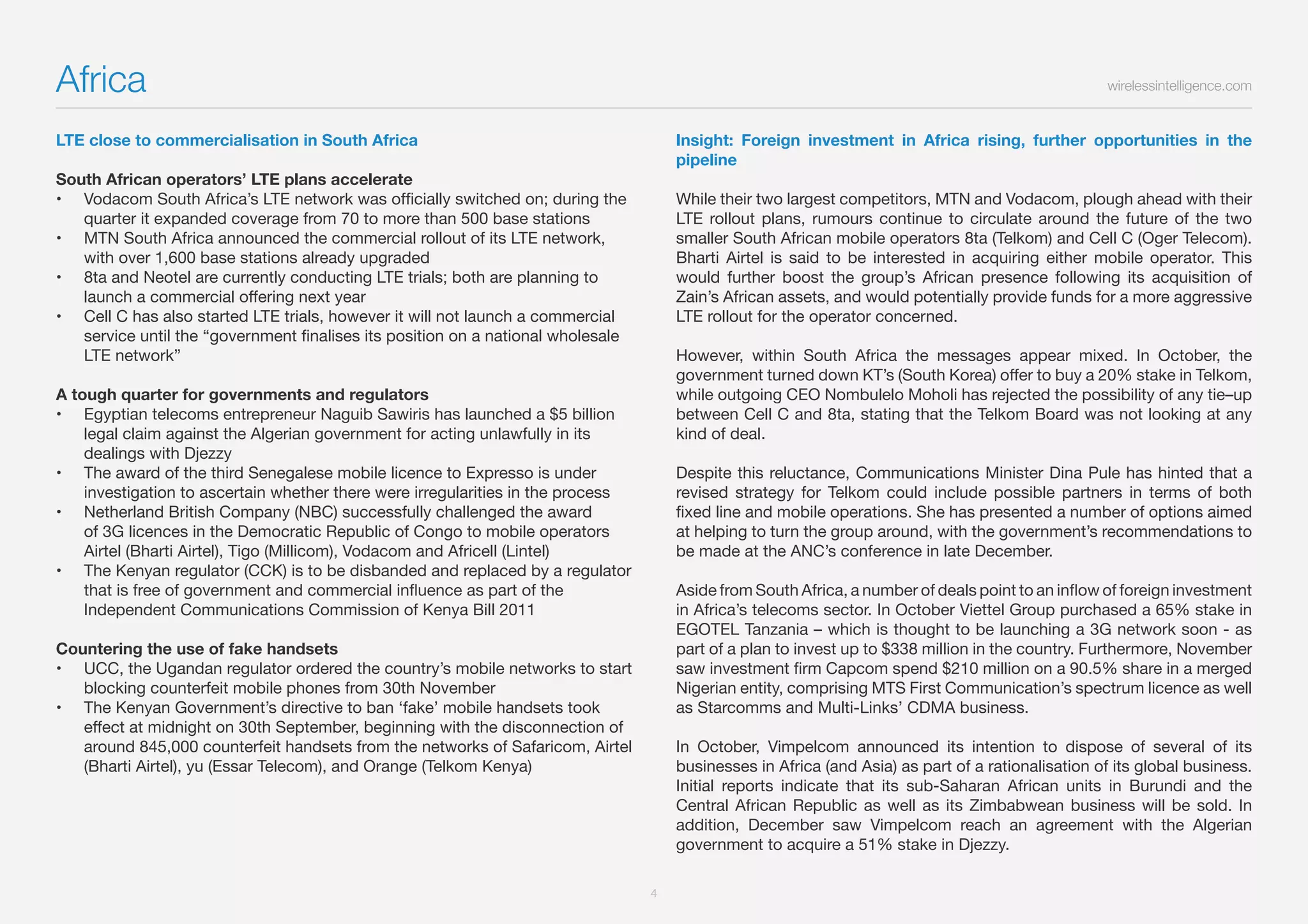 Global cellular market trends | PDF