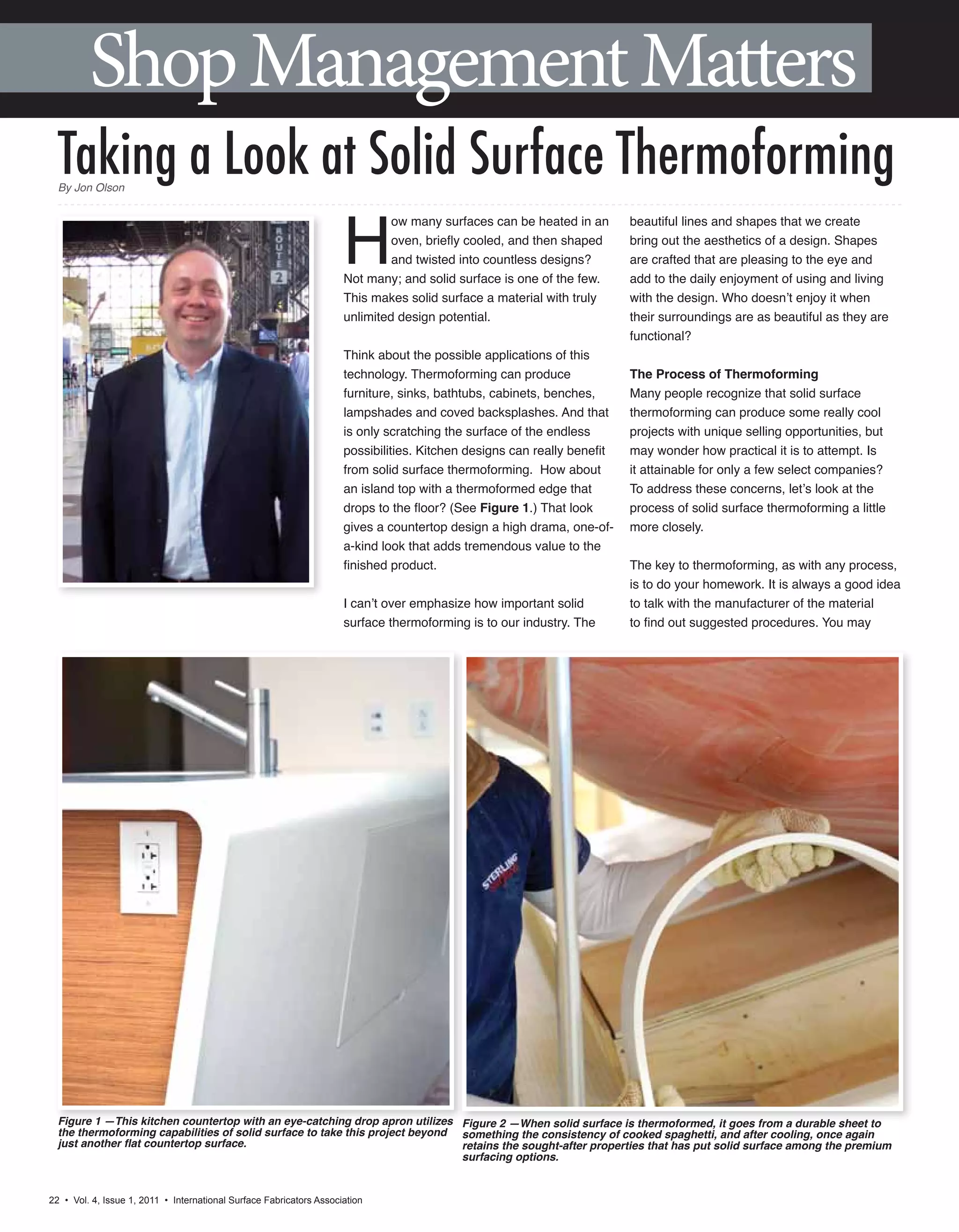 Solid Surface thermoforming | PDF