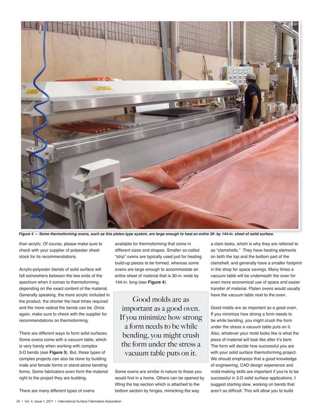 Solid Surface thermoforming | PDF