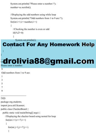 Q1. Print all the odd numbers from 1 to a user specifiable upper lim.pdf