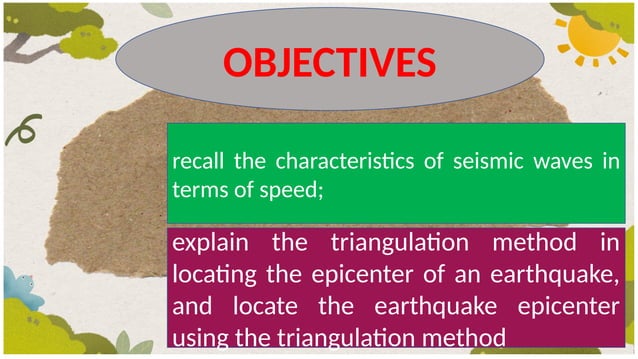 grade 10: Q1.lesson1 earthquake epicenter).pptx | Geology | Science