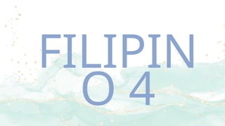 Grade 4 Filipino Quarter 1 Week 3 Gamit ng Pangngalan | PPTX
