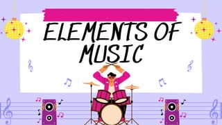 Q1.1 Elements of Music Principles of Music | PDF