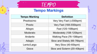 Q1.1 Elements of Music Principles of Music | PDF