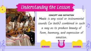 Q1.1 Elements of Music Principles of Music | PDF