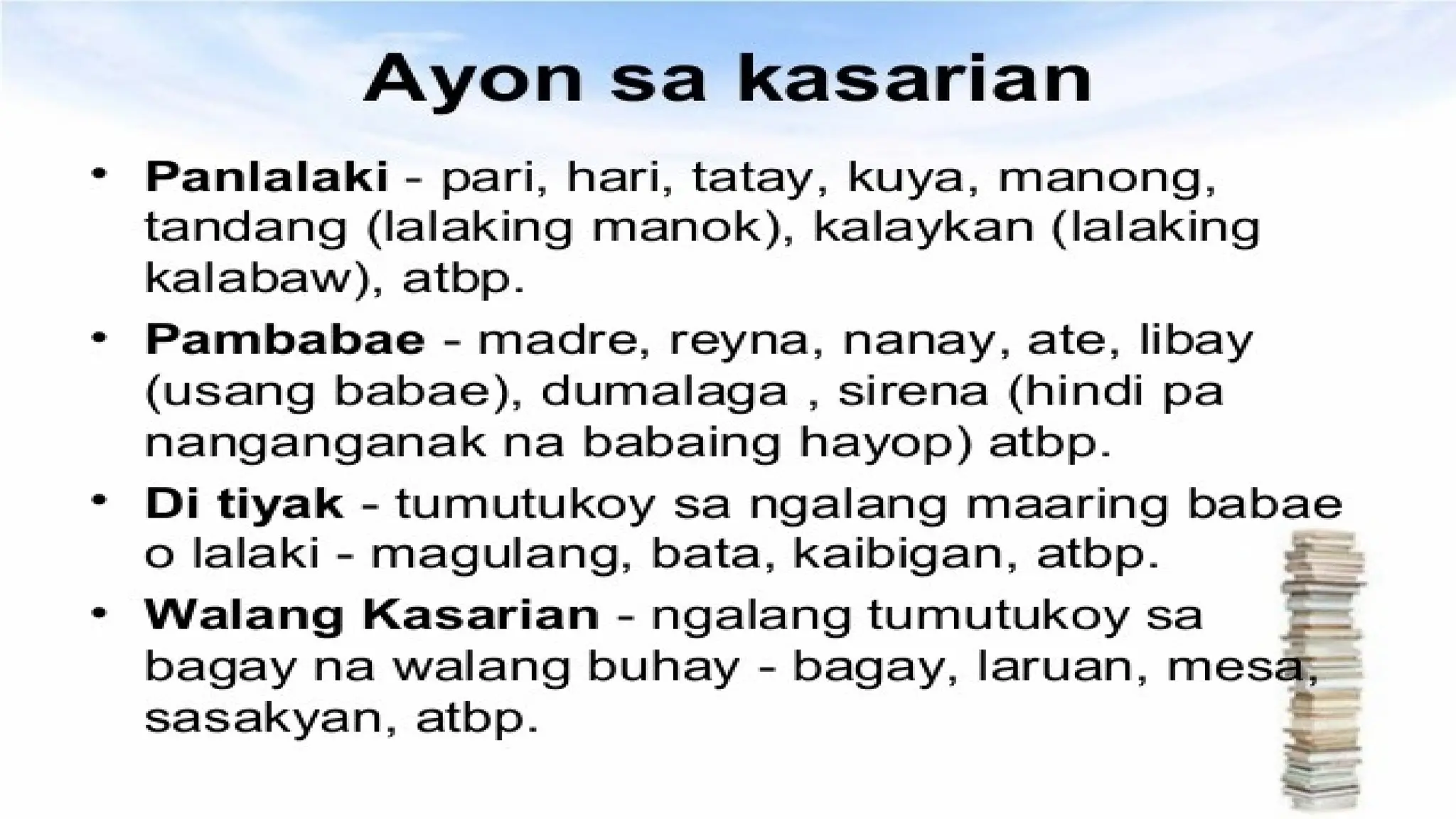 Q1 - ARALIN 1 DAY 2 PANGNGALAN AT PANGHALIP - FILIPINO 5.pptx