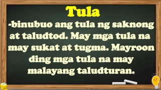 Q1-FIL- PAGSULAT NG ISANG MAIKLING TULA, TALATANG NAGSASALAYSAY AT ...
