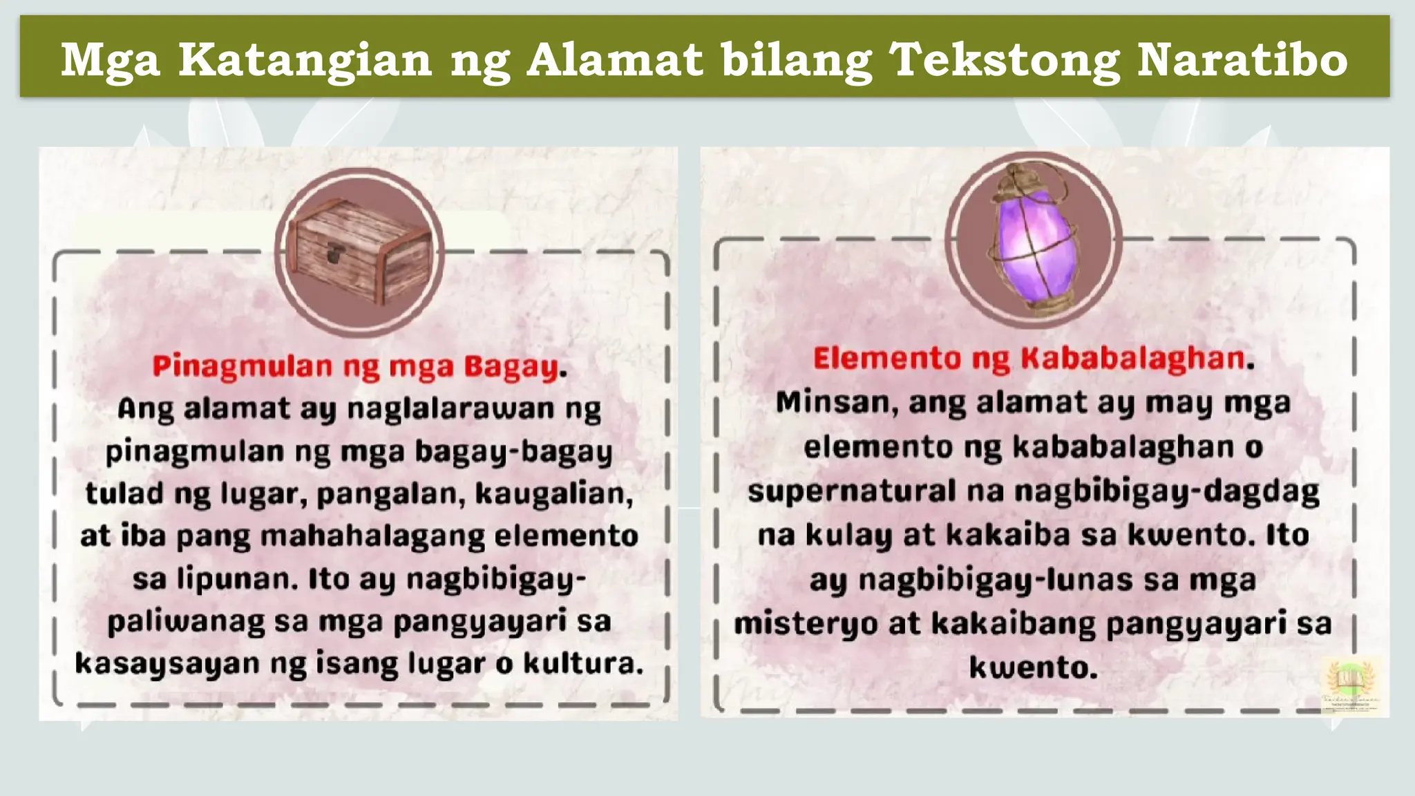 Quarter 1- FILIPINO 4 - WEEK 1 (ALAMAT).pptx