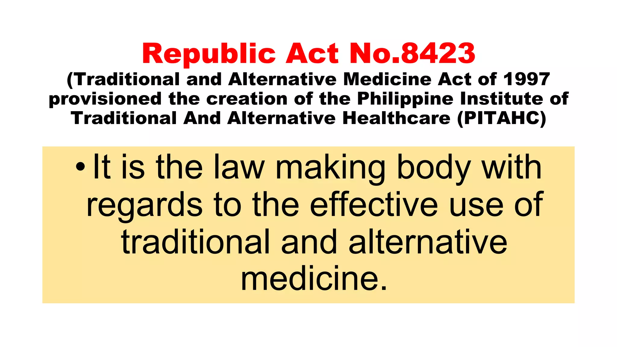 Q1-HEALTH10-WK4-Complementary and Alternative Healthcare Modalities.pptx