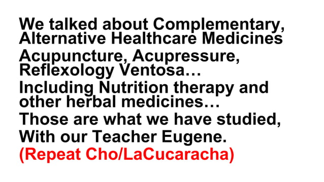 Q1-HEALTH10-WK4-Complementary and Alternative Healthcare Modalities ...