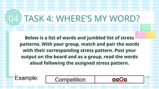 Q1 - IS - WORD STRESS.pptx................. | PPTX