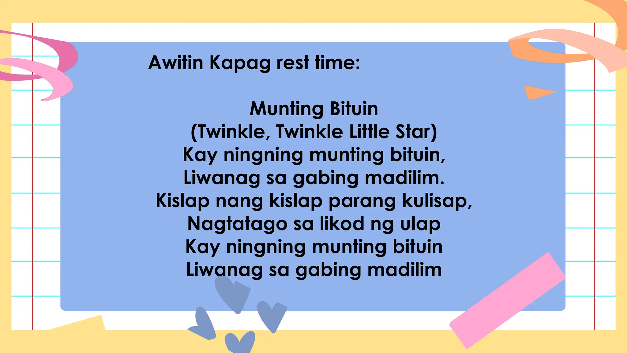 Q1-Kinder Powerpoint Presentation Week 1 | PPTX