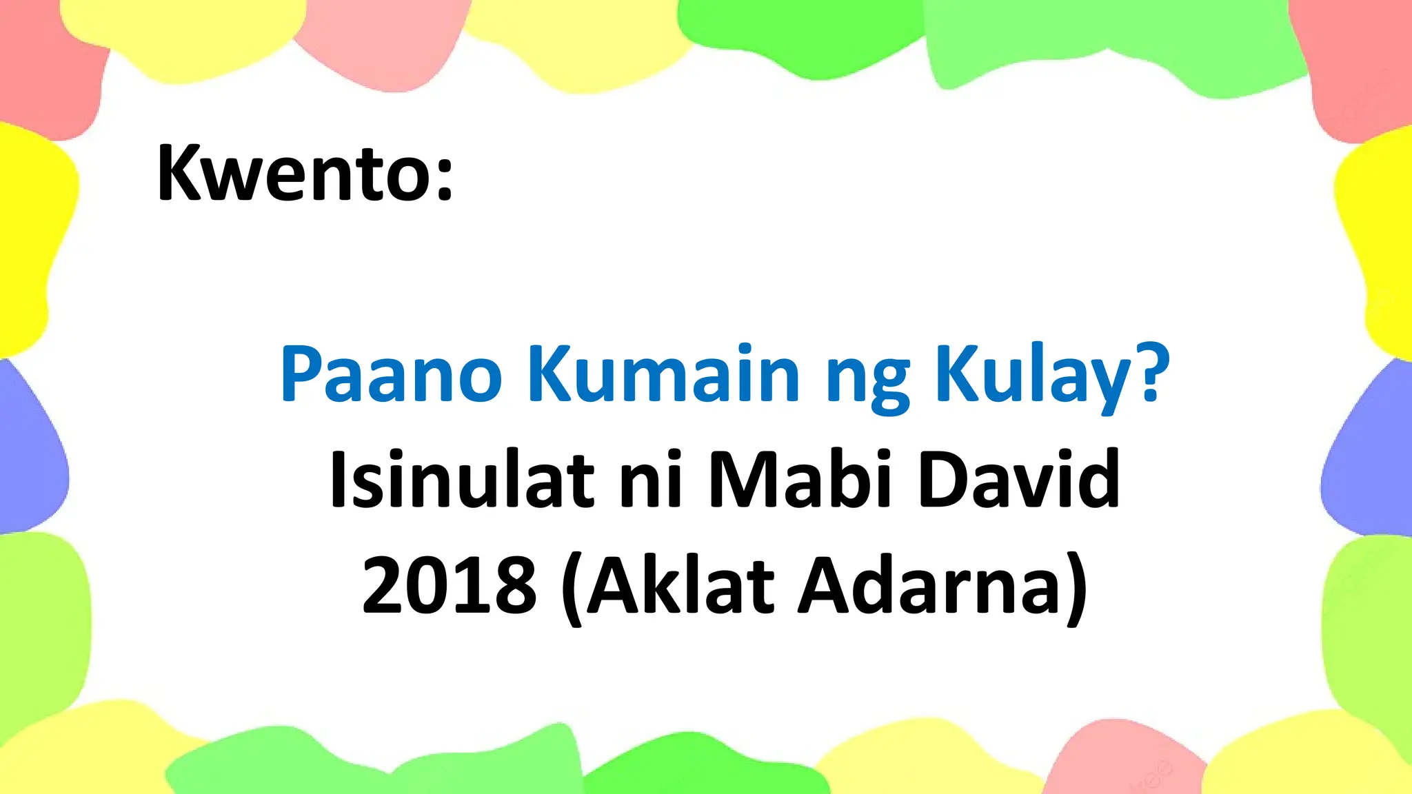 Q1-Kinder PPT Week 10.pptx.............. | PPTX