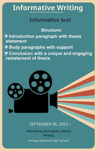 Q1-L1-English9_Types of Writing_Journalistic, Informative and Literary.pptx