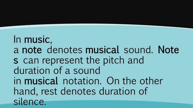 Q1 L1-notes and rest | PPTX