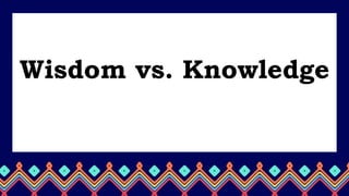 Q1 - L1 - WORDS OF WISDOM.pptx | Buddhism | Religion & Spirituality