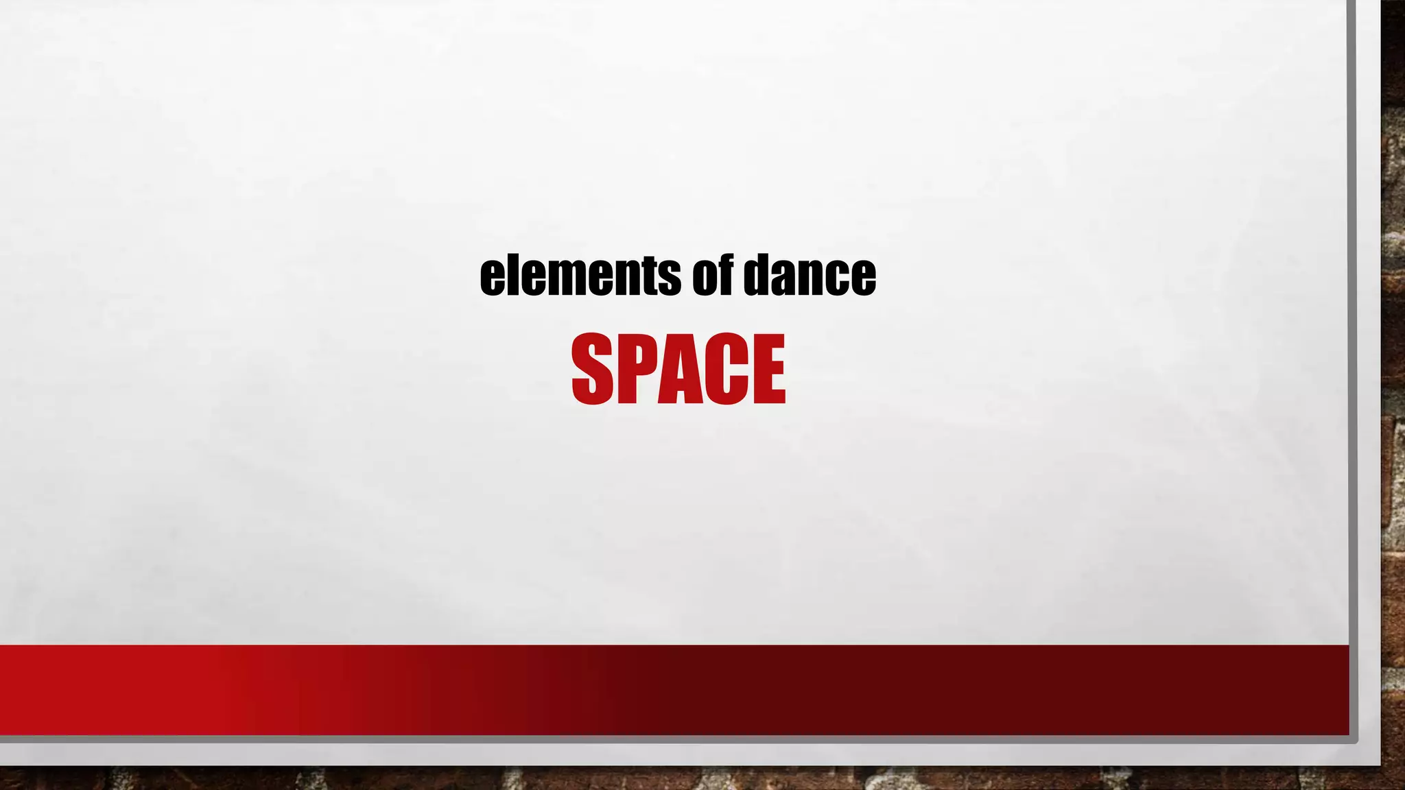 Introduction to Dance | PPTX