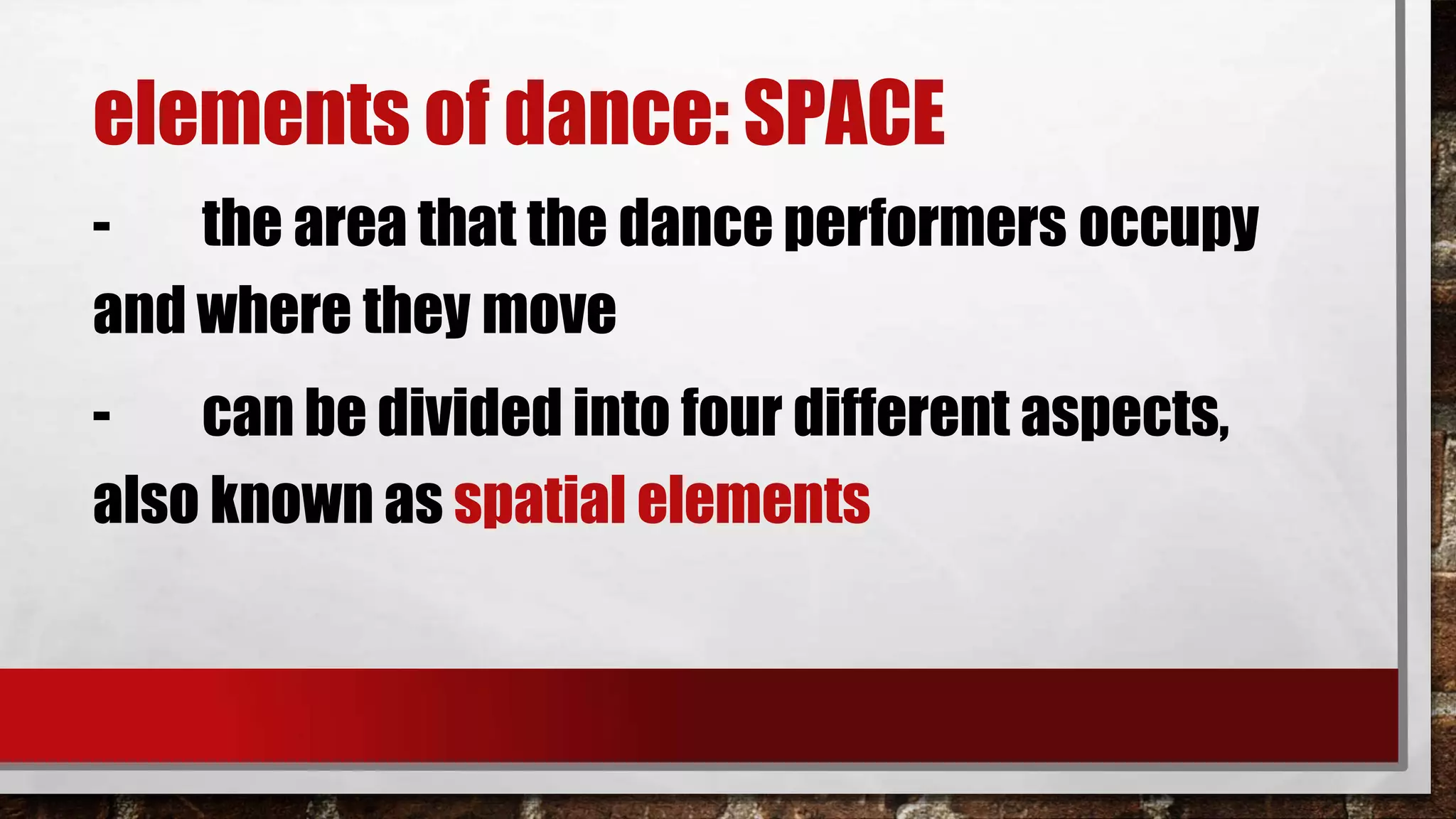 Introduction to Dance | PPTX