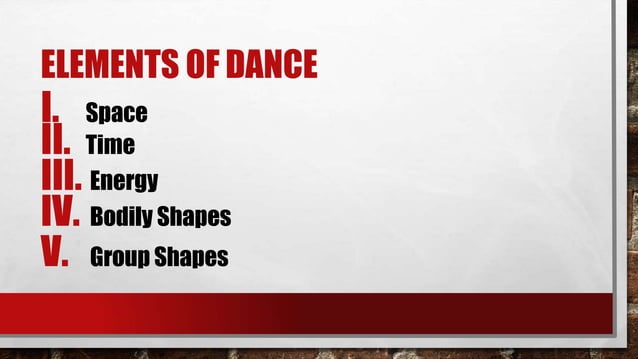 Introduction to Dance | PPTX