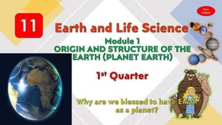 GRADE-11-EARTH-AND-LIFE-(SCIENCE)-1ST-SEM-1ST-QUARTER | PDF