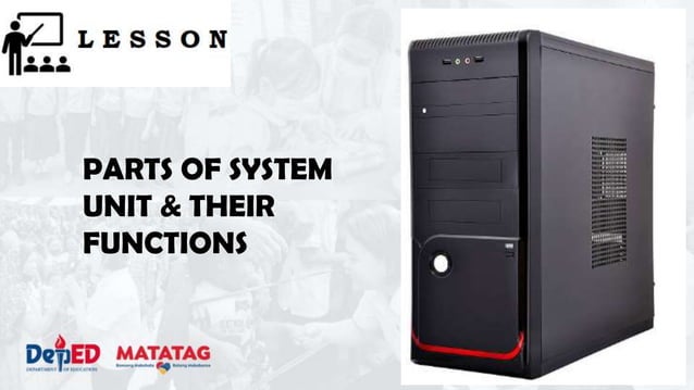 Q1 - lesson-3 - PARTS OF THE SYSTEM UNIT AND THEIR FUNCTIONS.pptx ...