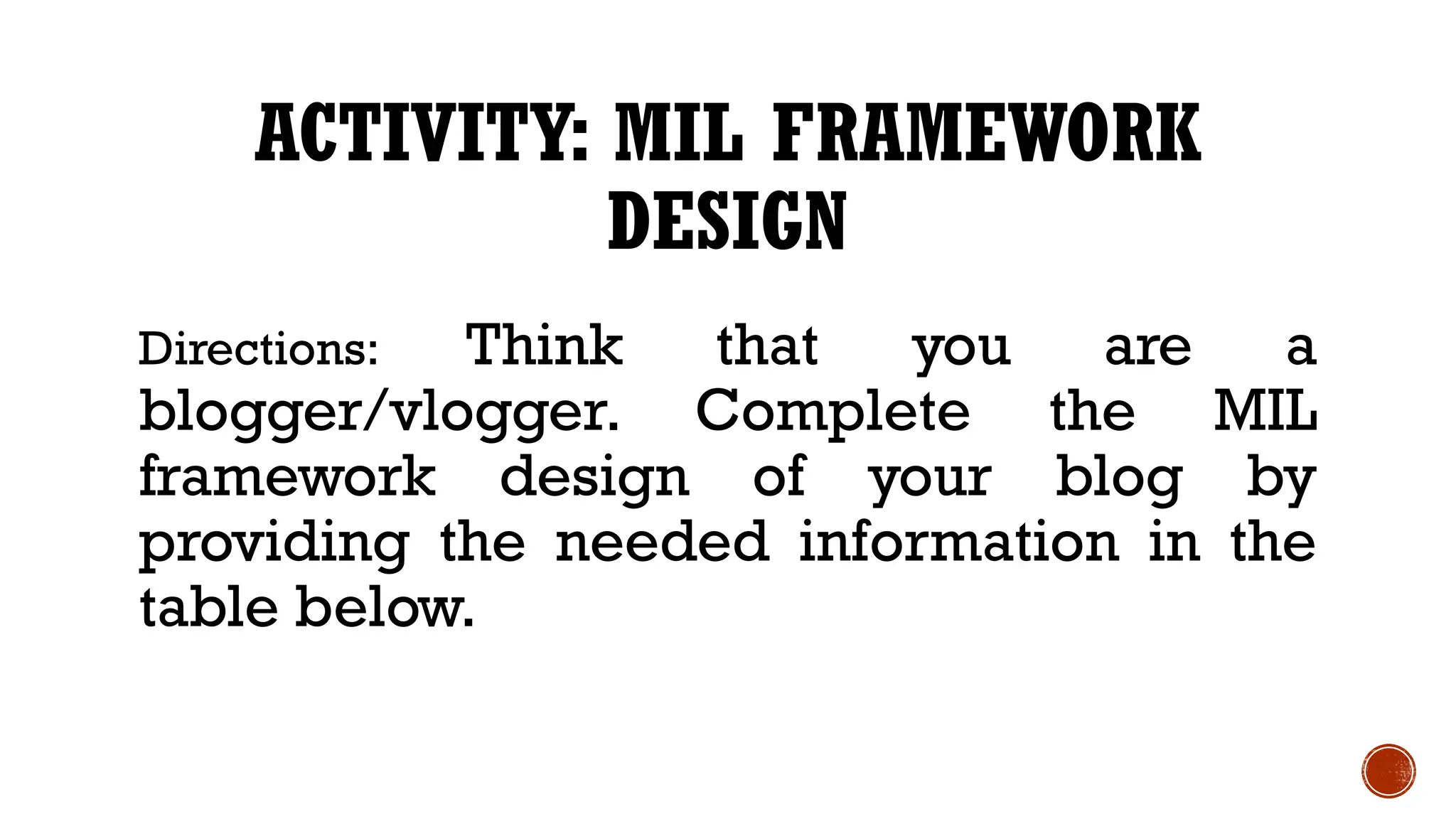 Media and Information Literacy Quarter 1 - Lesson 1 and 2 | PPTX