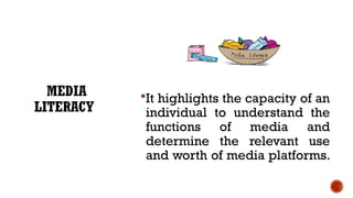 Media and Information Literacy Quarter 1 - Lesson 1 and 2 | PPTX