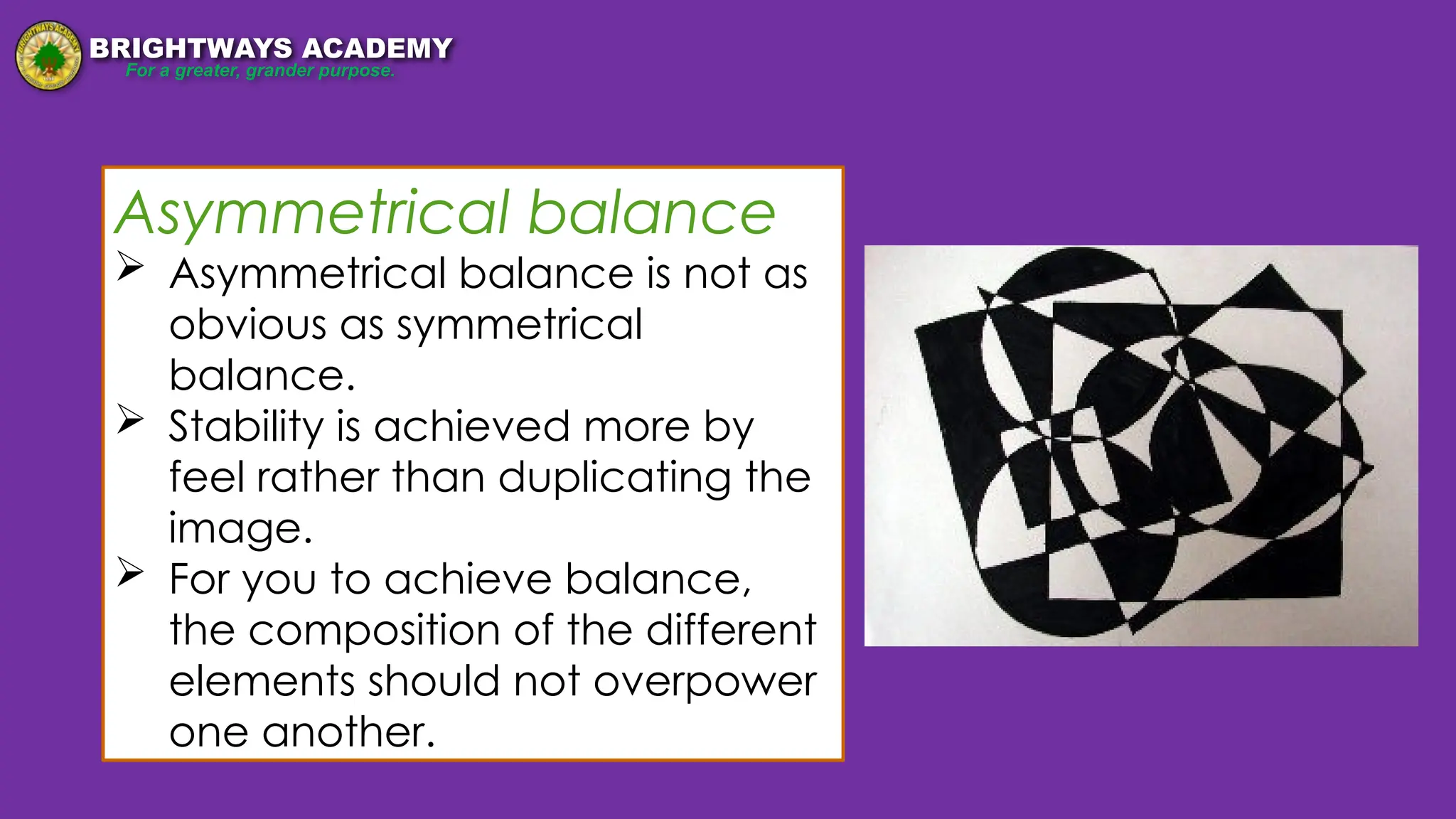 Q1 - Mapeh 6 Art - Lesson 4 - The Principles of Art .pptx