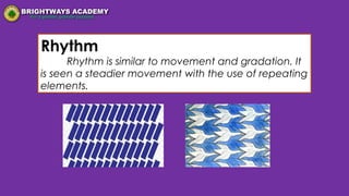 Q1 - Mapeh 6 Art - Lesson 4 - The Principles of Art .pptx