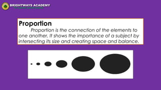 Q1 - Mapeh 6 Art - Lesson 4 - The Principles of Art .pptx