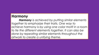 Q1 - Mapeh 6 Art - Lesson 4 - The Principles of Art .pptx