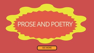 Structure of Poetry and Different Types of Stanza | PPTX