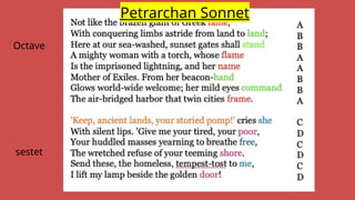 Structure of Poetry and Different Types of Stanza | PPTX | Poetry ...