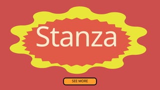 Structure of Poetry and Different Types of Stanza | PPTX | Poetry ...