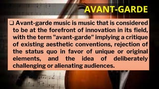 Q1-MUSIC10-WK1-NEOCLASSICISM-AVANT-MODERN.pptx