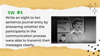 Q1-Oral Communication in Context. Week 3 | PPTX