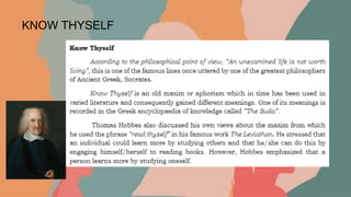 Personal Development Week 1 | PPTX