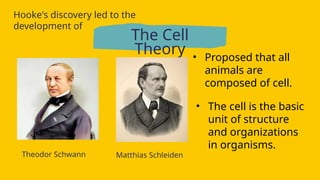 GENERAL BIOLOGY Q1 -W1-CELL THEORY .pptx | Biological Sciences | Science
