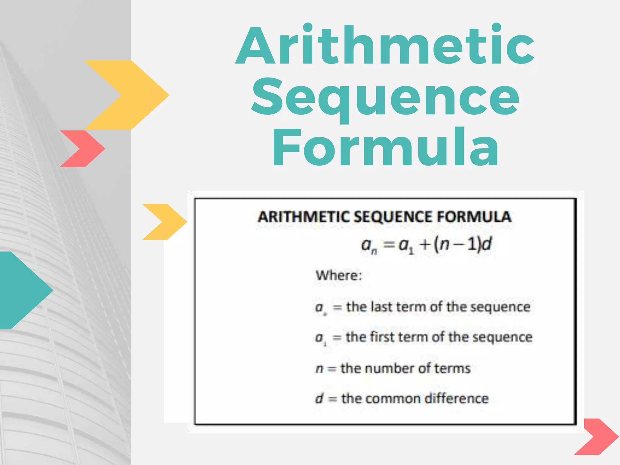 illustrating and finding the nth term of arithmetic sequence | PPTX