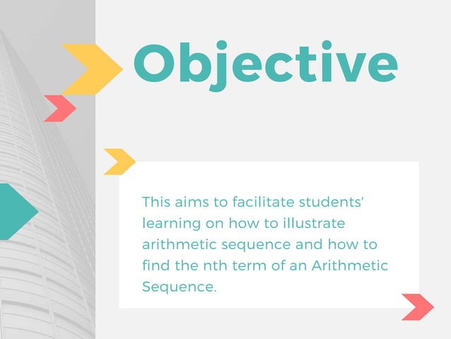 illustrating and finding the nth term of arithmetic sequence | PPTX | Homework and Study | Education