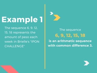 illustrating and finding the nth term of arithmetic sequence | PPTX