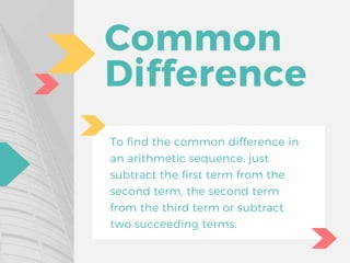 illustrating and finding the nth term of arithmetic sequence | PPTX
