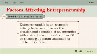 Introduction to Entrepreneurship Q1-ENTREP | PPTX